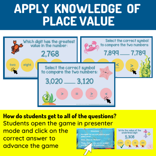 Place Value Review Worksheet and Video Game Volume 2 | Made By Teachers