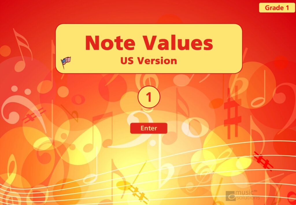 Beginner Music Theory Interactive and Printable 1. Note Values US ...