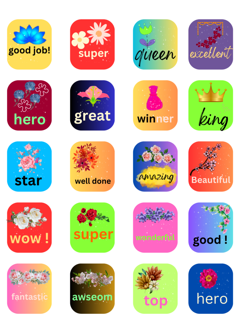 Motivational stickers for students | Made By Teachers