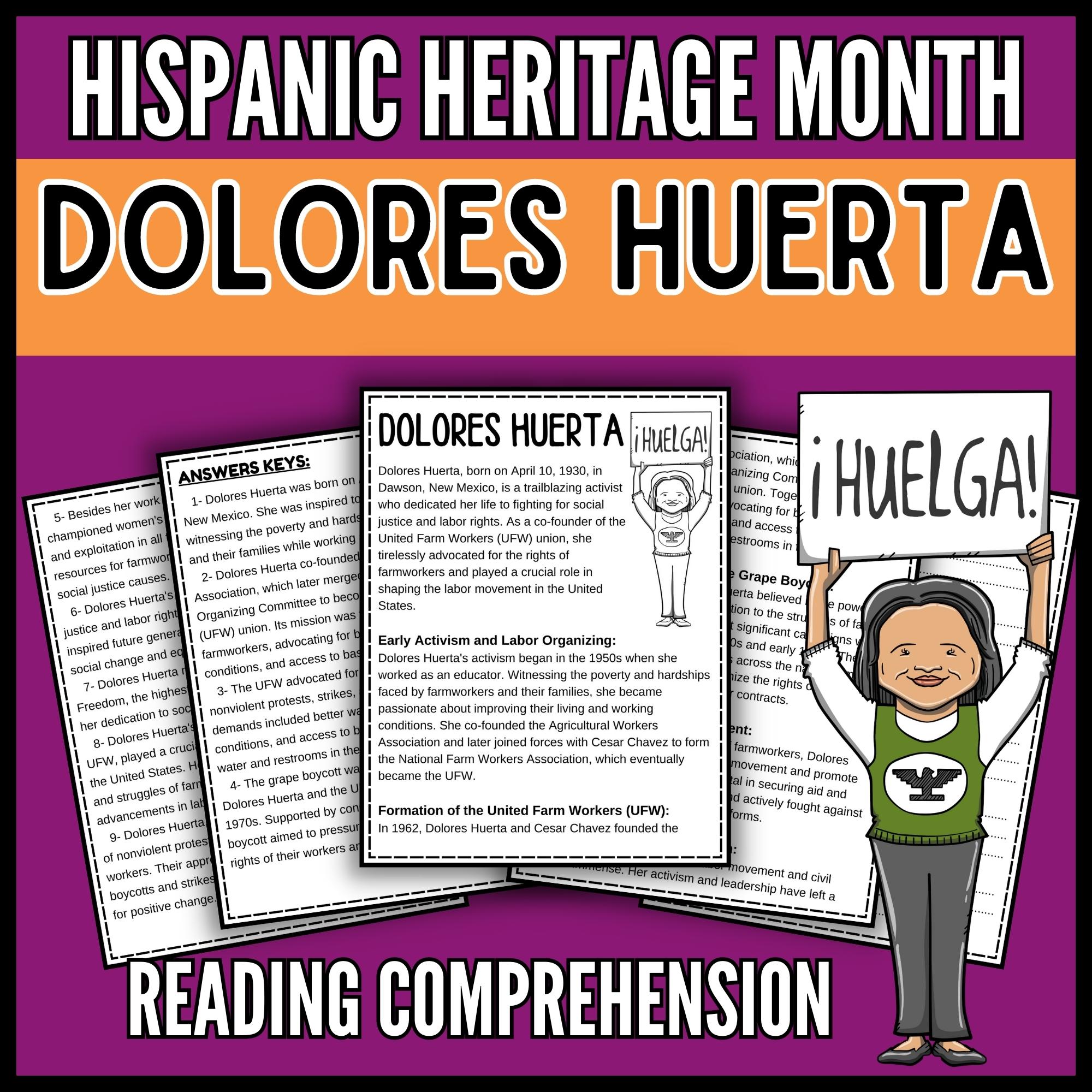 Rigoberta Menchu Reading Comprehension Passage - Hispanic Heritage ...