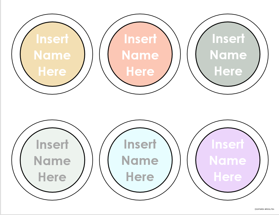 Back to School Door Display Bulletin Board Decoration Calming Pastels ...