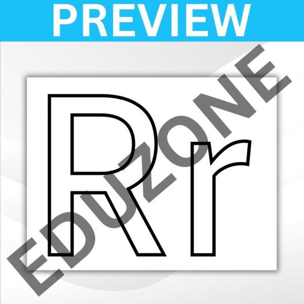 Capital and Lowercase Letter Templates: A Fun Way to Learn The Alphabet ...