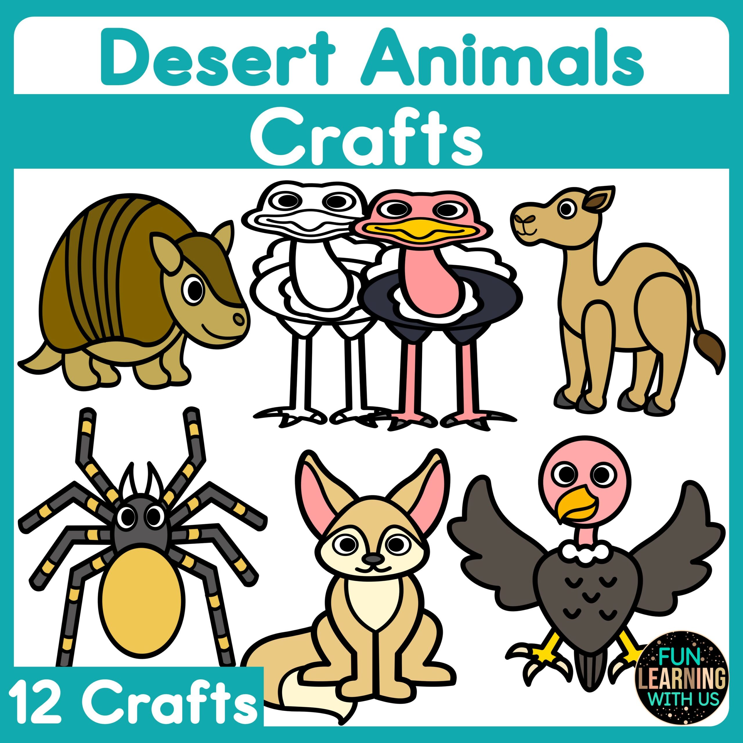 Real Desert Animals For Kids