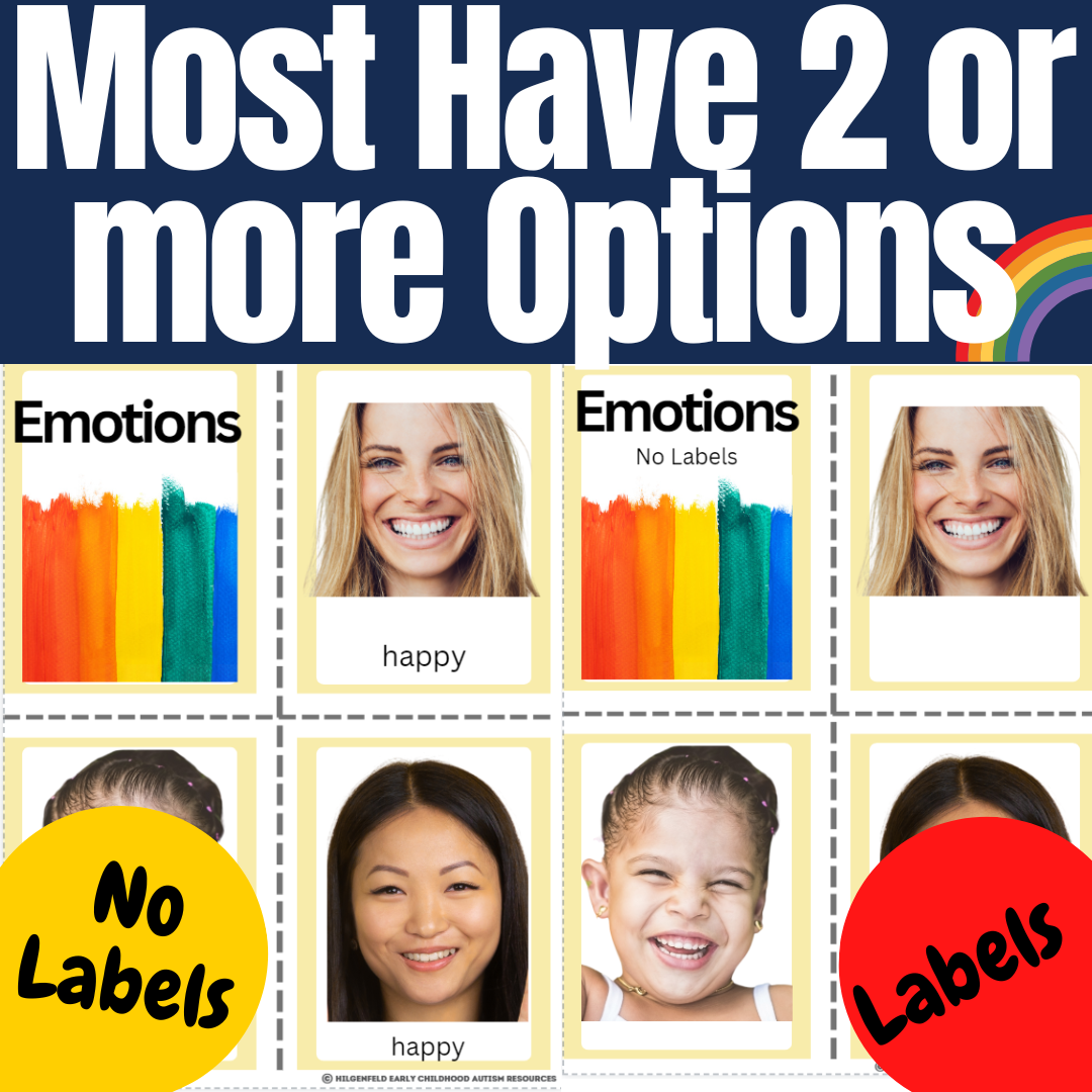 ABLLS-R Aligned Picture Cards for Speech ABA or Special Education ...
