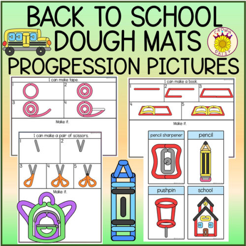Playdough Mats and Cards for Back to School | Made By Teachers