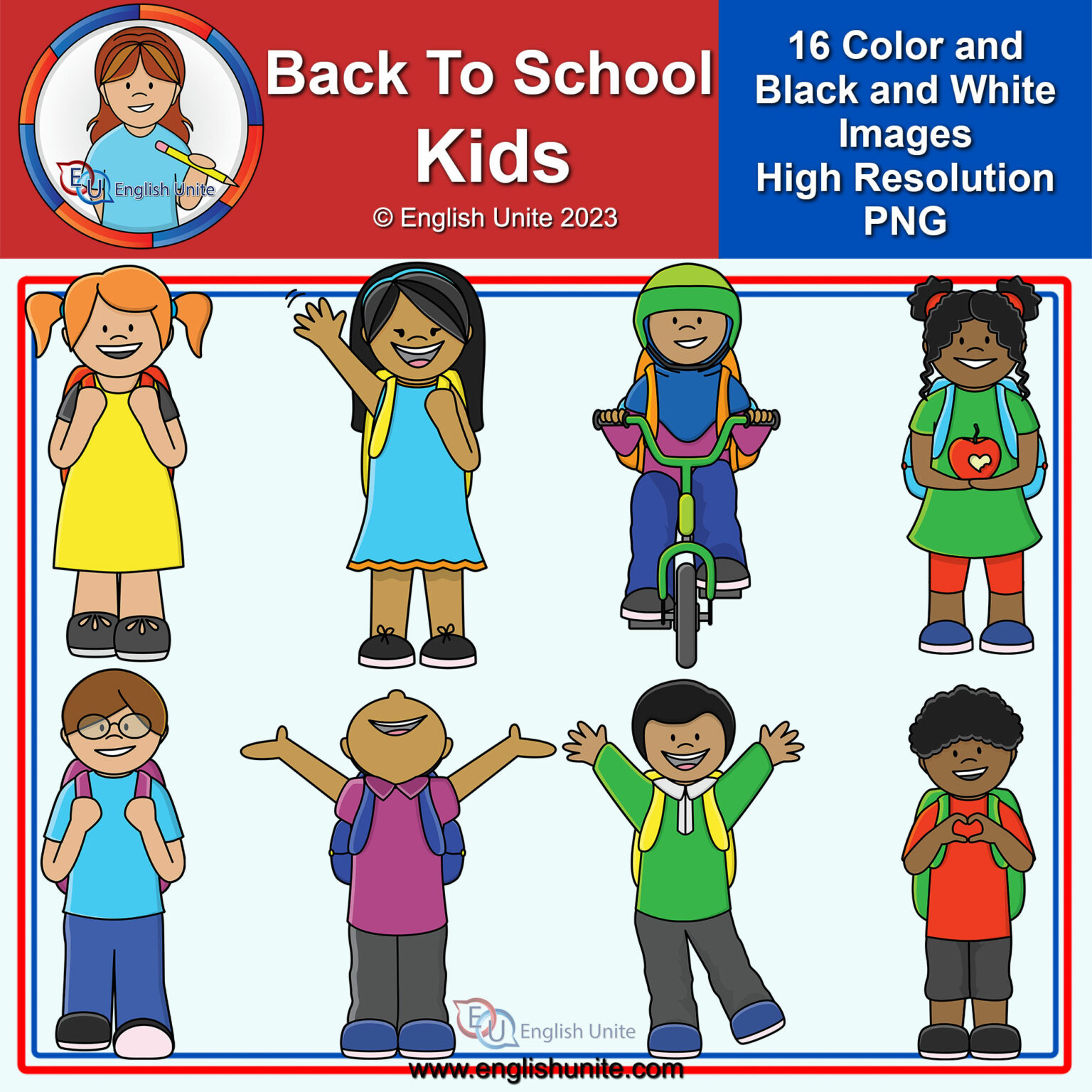 Clip Art - Back To School Variety Bundle | Made By Teachers