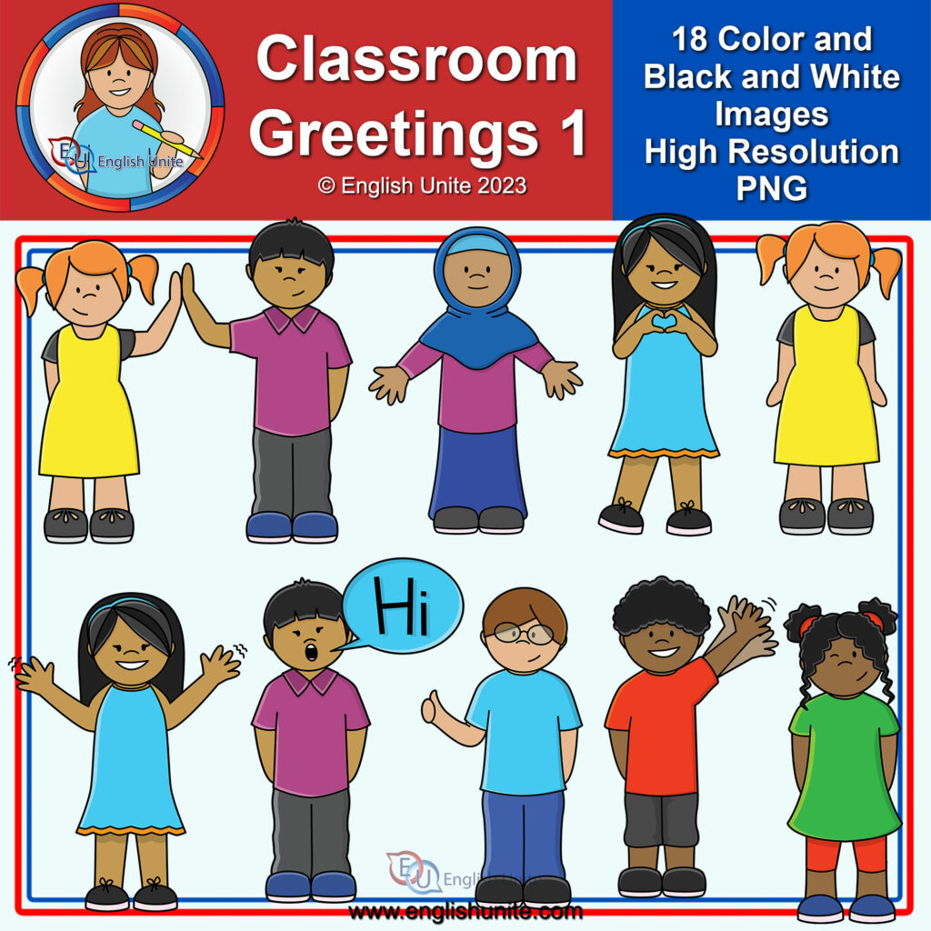 Clip Art - Classroom Greetings 1 | Made By Teachers
