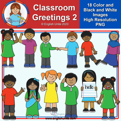 Clip Art - Classroom Greetings Bundle | Made By Teachers