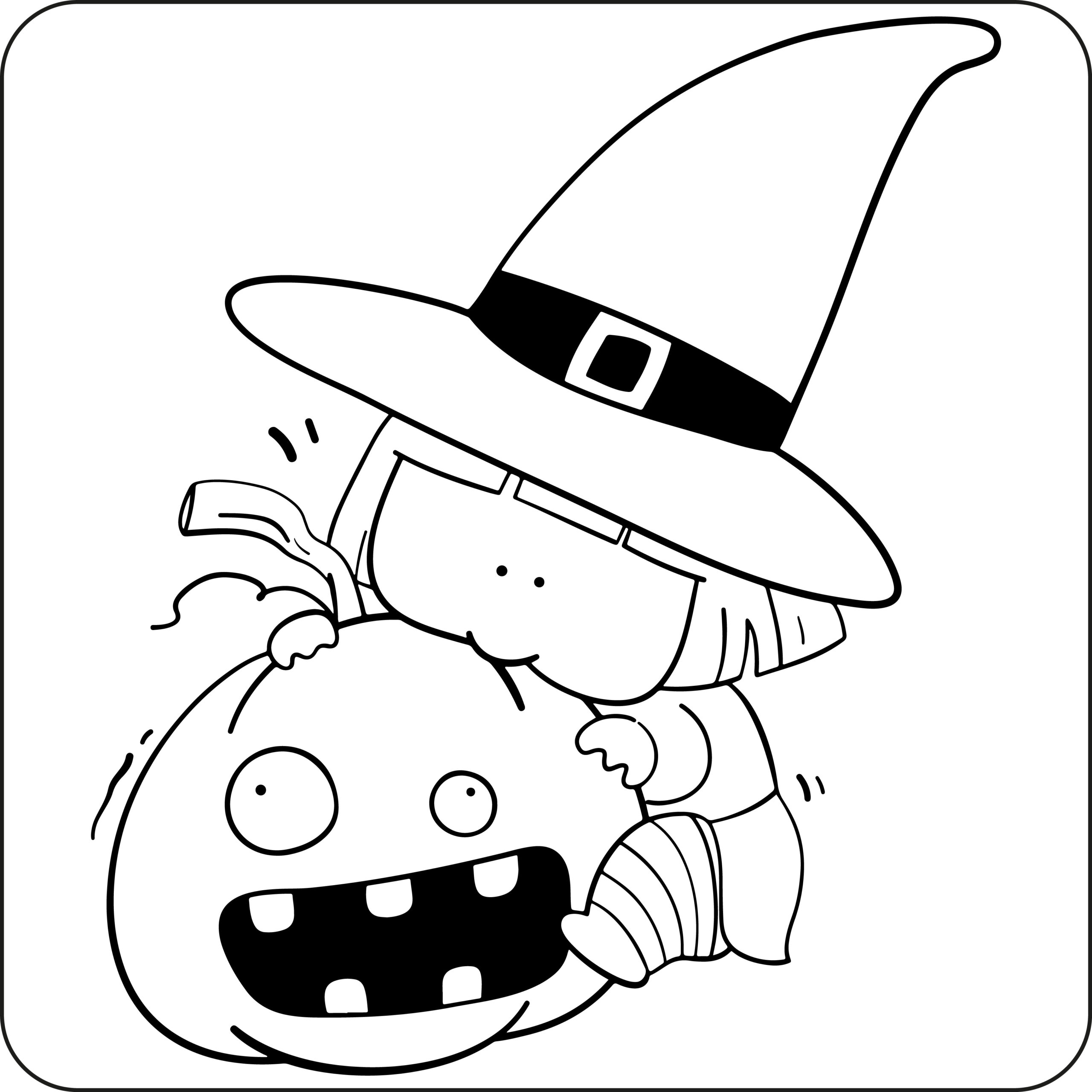 CUTE HALLOWEEN COLORING BOOK for KIDS | Made By Teachers