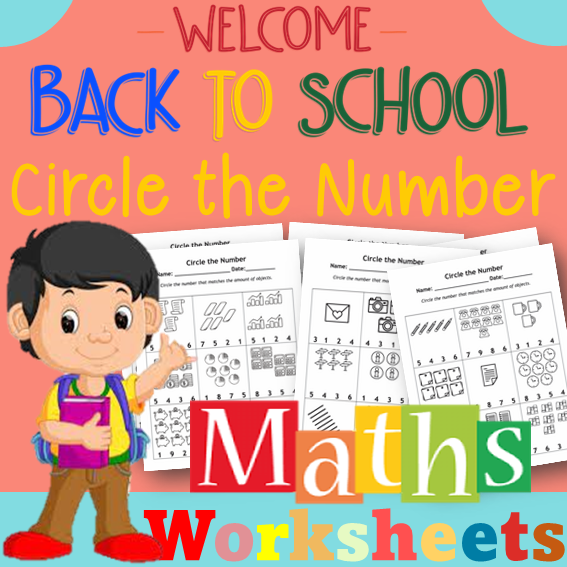 Circle the Number Math Worksheet: Fun & Effective Practice 4 Number ...