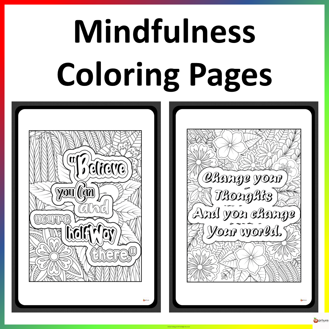 Mindfulness Colouring For Adults Free Printable Online Website | www ...