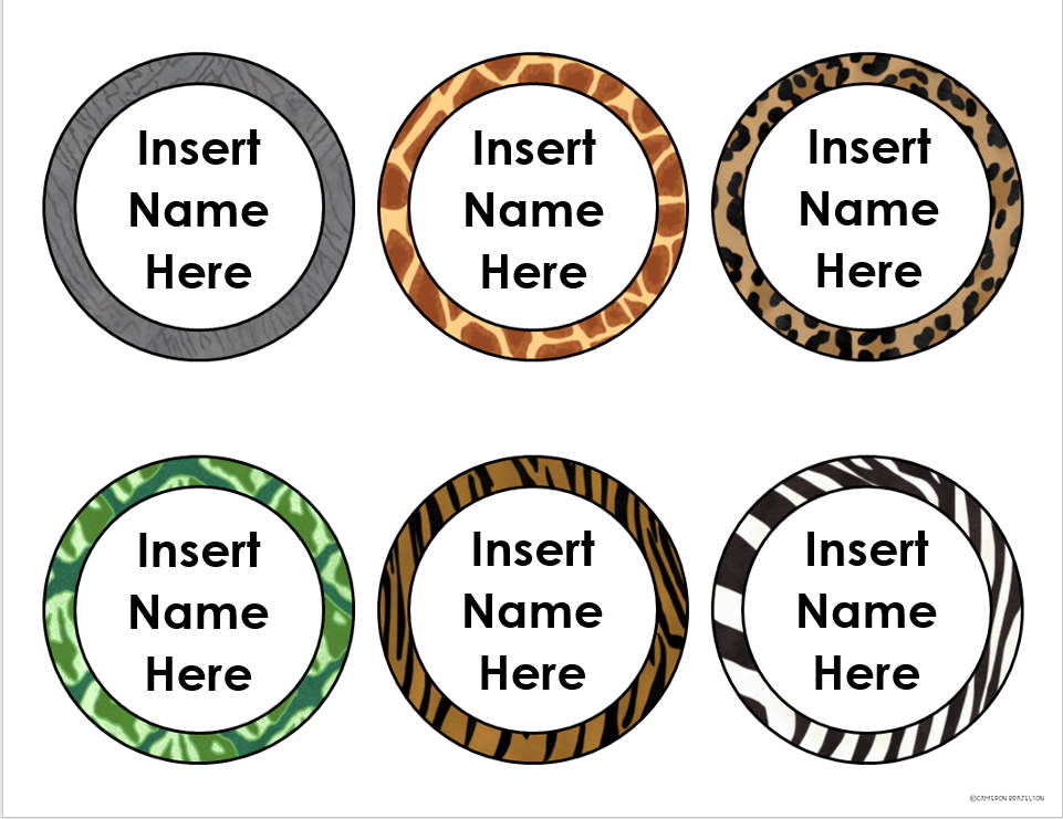 Back to School Door Display Bulletin Board Decoration Animal Print ...