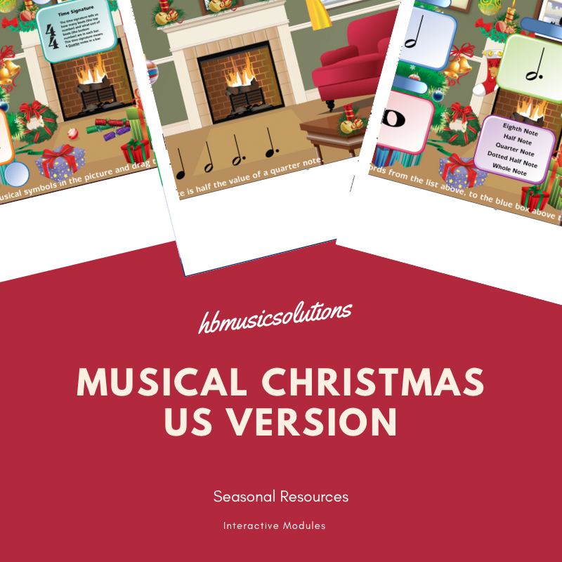 Musical Christmas Music Interactive Games Module US Version | Made By ...