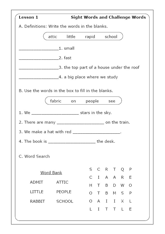 Phonics For Reading (First Level) worksheets | Made By Teachers