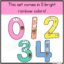 Numbers to 20 Anchor Charts Bright Rainbow Classroom Decor | Made By ...