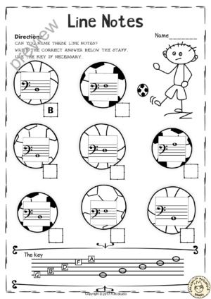 Bass Clef Note Name Worksheets | Back to School - Made By Teachers