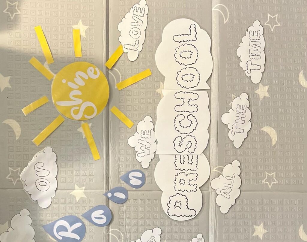 Clouds and Rainbows Classroom Display Full Bundle! 131 Slides! | Made ...