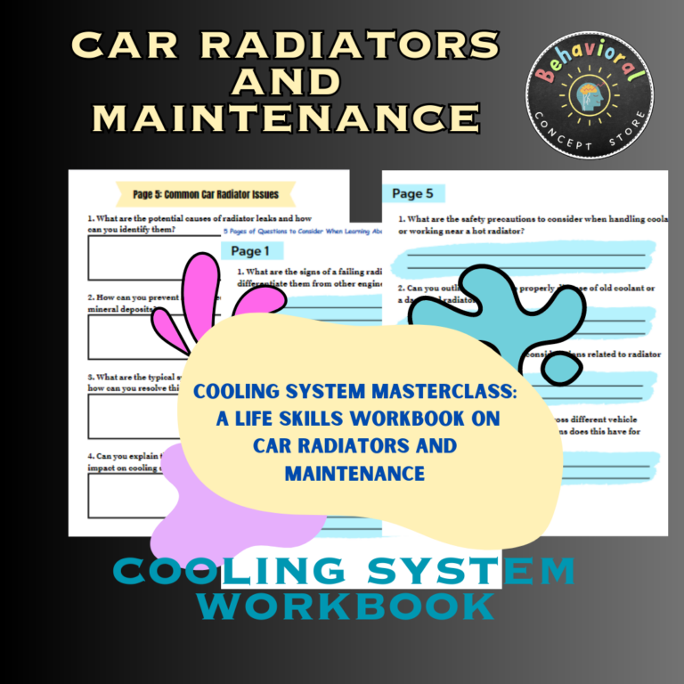 Cooling System Masterclass: A Life Skills Workbook on Car Radiators and ...