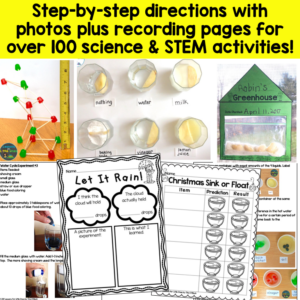 Science Experiments & STEM Activities Year Long Bundle Easy & Fun ...