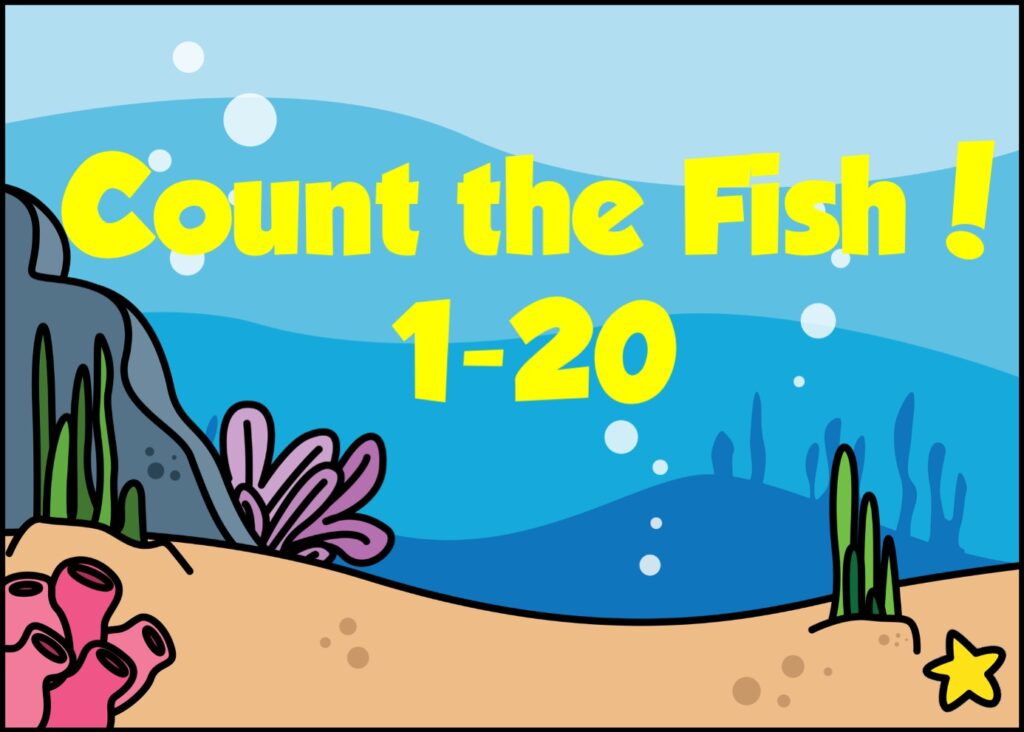 Counting Fish 1-20 Boom Cards | Made By Teachers