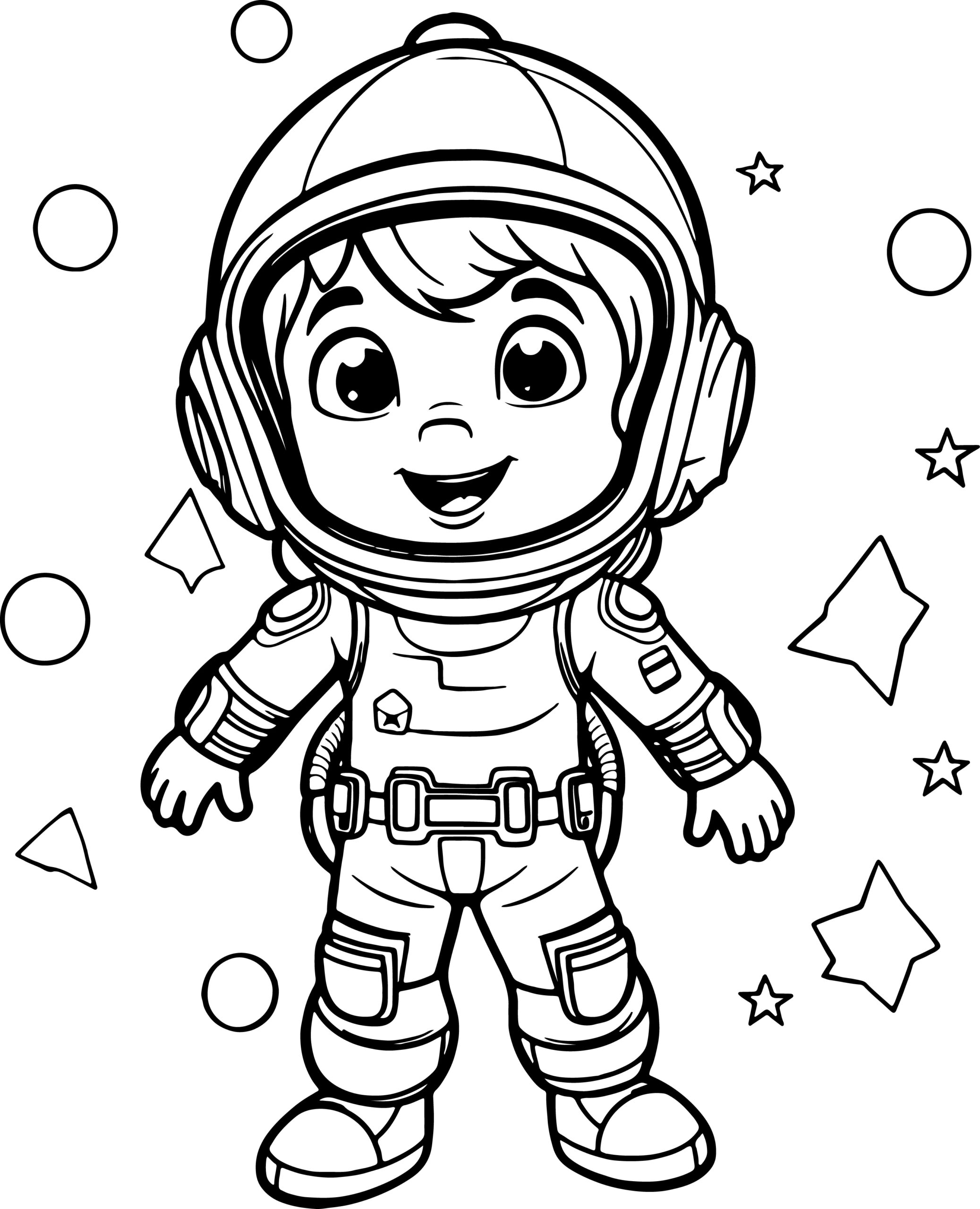 Space Coloring Book for Kids Who Love Outer Space 30 Coloring Pages of ...