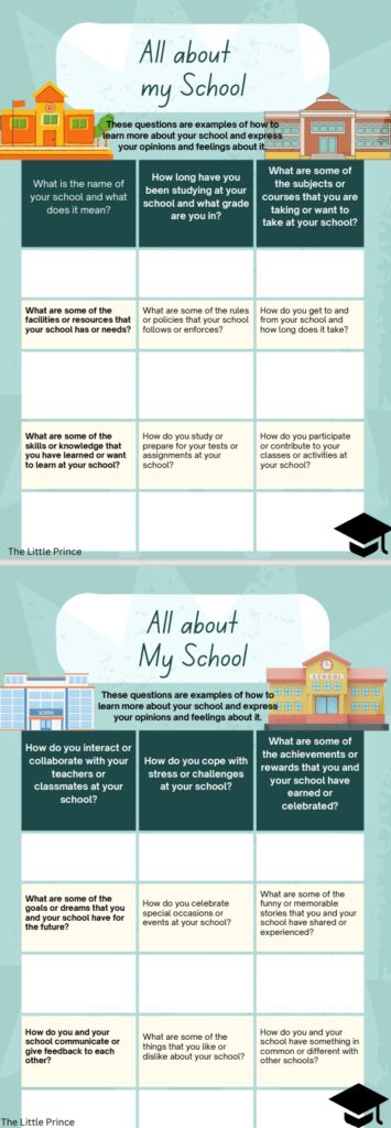 Back To School All About Me and More: Fun and Engaging Worksheets to ...