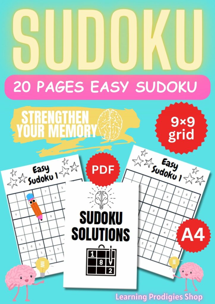 Sudoku Puzzles Easy 9x9 | Made By Teachers