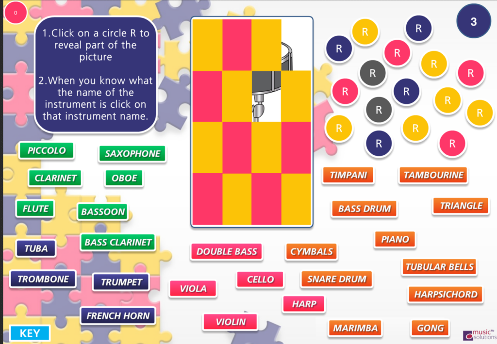 Reveal the Hidden Musical Instruments Interactive Game Module - Made By ...