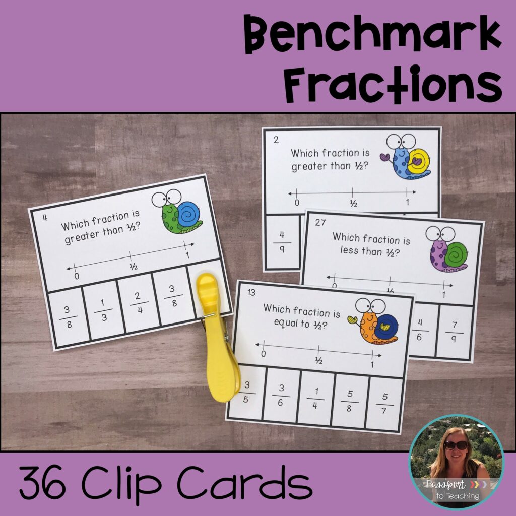 Benchmark Fractions Activity - Made By Teachers