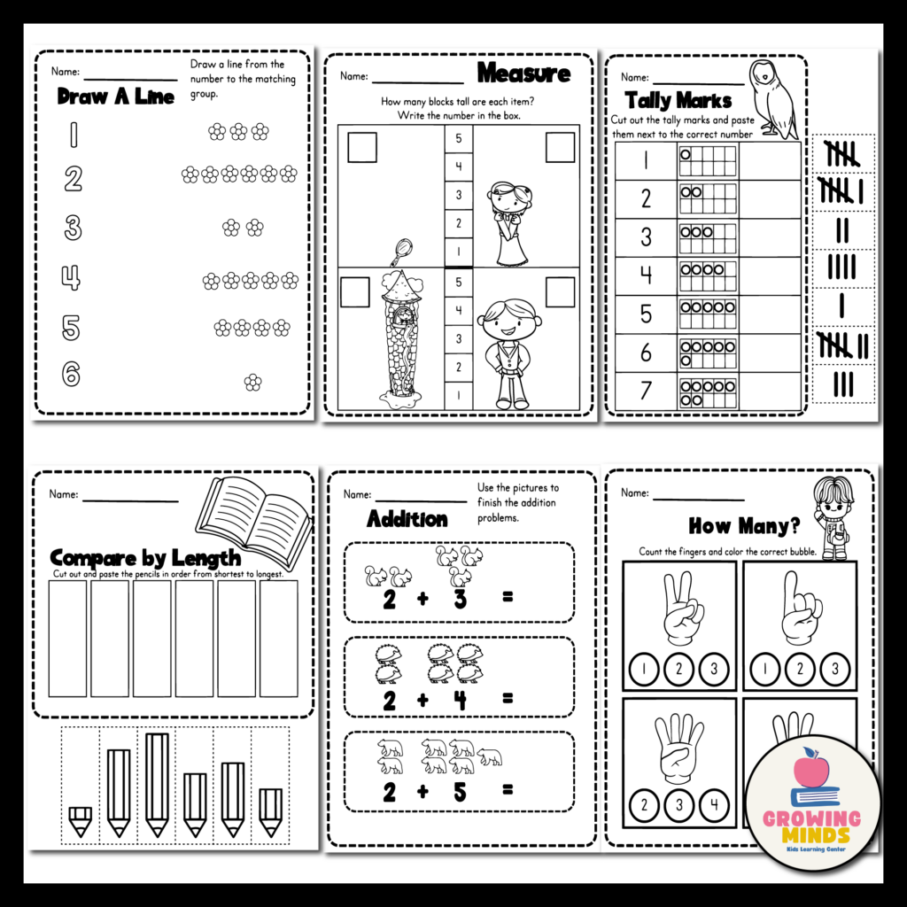 preschool math workbook-Addition, Shapes, Place Value & More ...