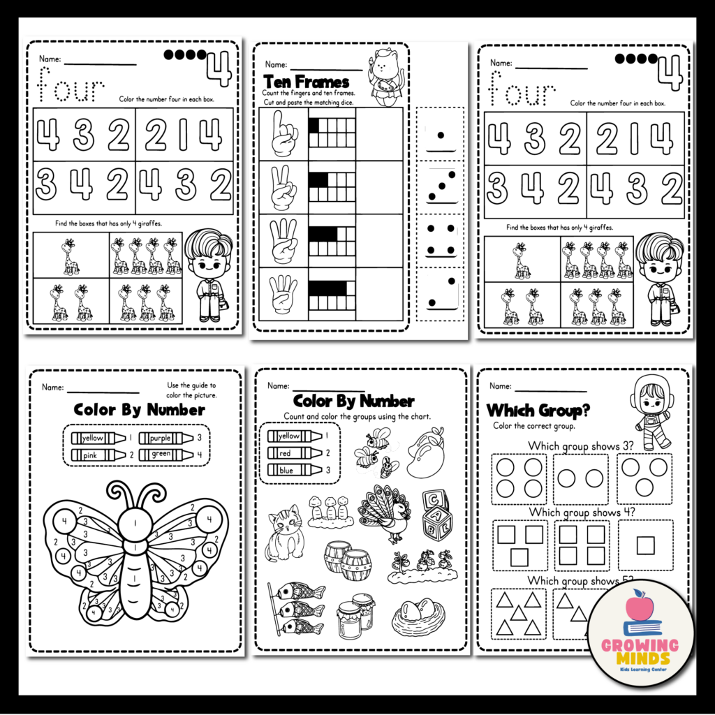 preschool math workbook-Addition, Shapes, Place Value & More ...