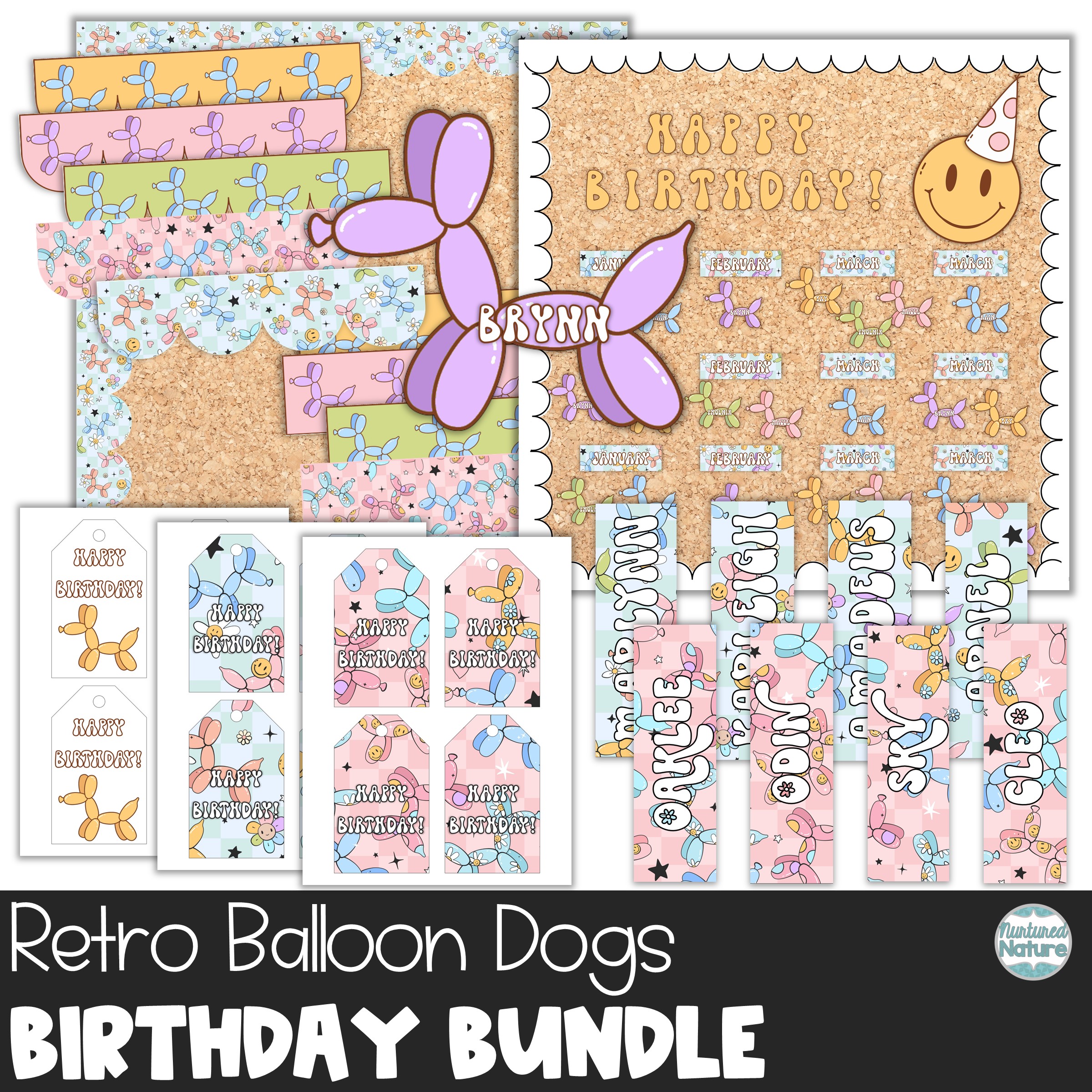 St. Patrick’s Day Coloring Pages - Groovy Retro Theme - March Early ...