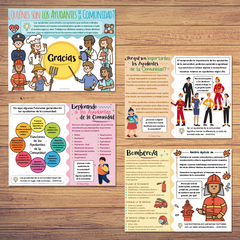 Ayudantes de la Comunidad Presentación PowerPoint | Made By Teachers