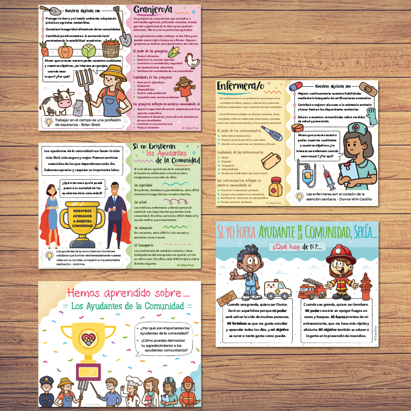 Ayudantes de la Comunidad Presentación PowerPoint | Made By Teachers