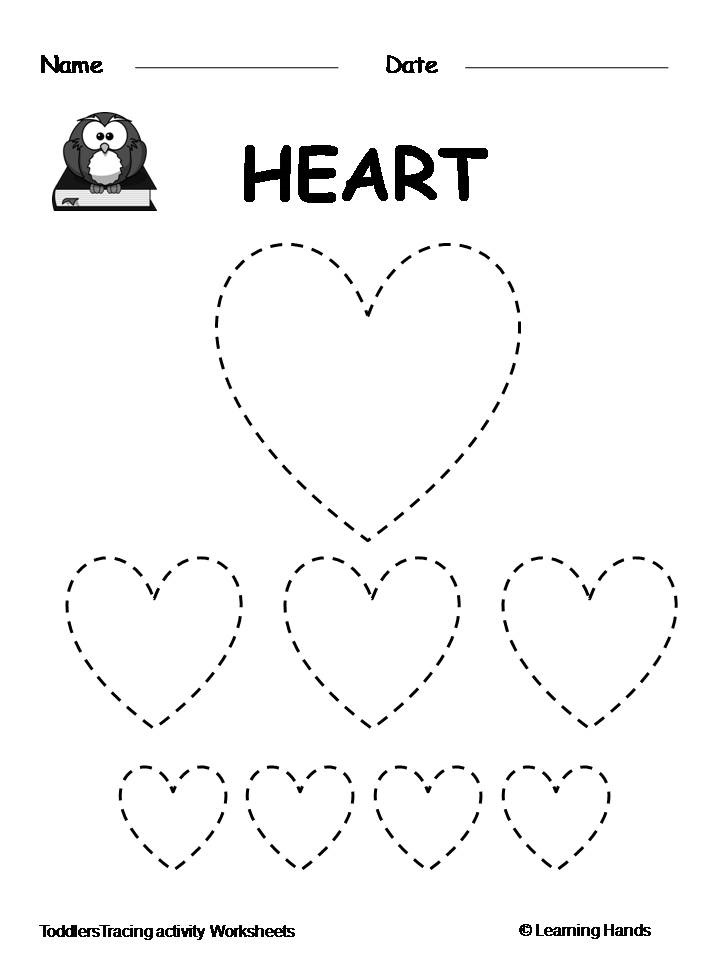 Tracing Shapes Worksheets For Toddlers | Made By Teachers
