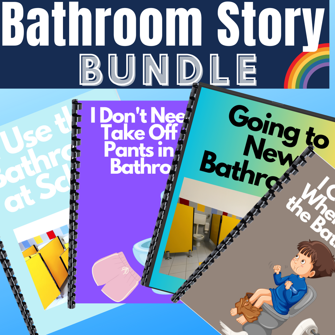 Toilet Training Social Skill Story Bundle 4 Bathroom Themed Social ...