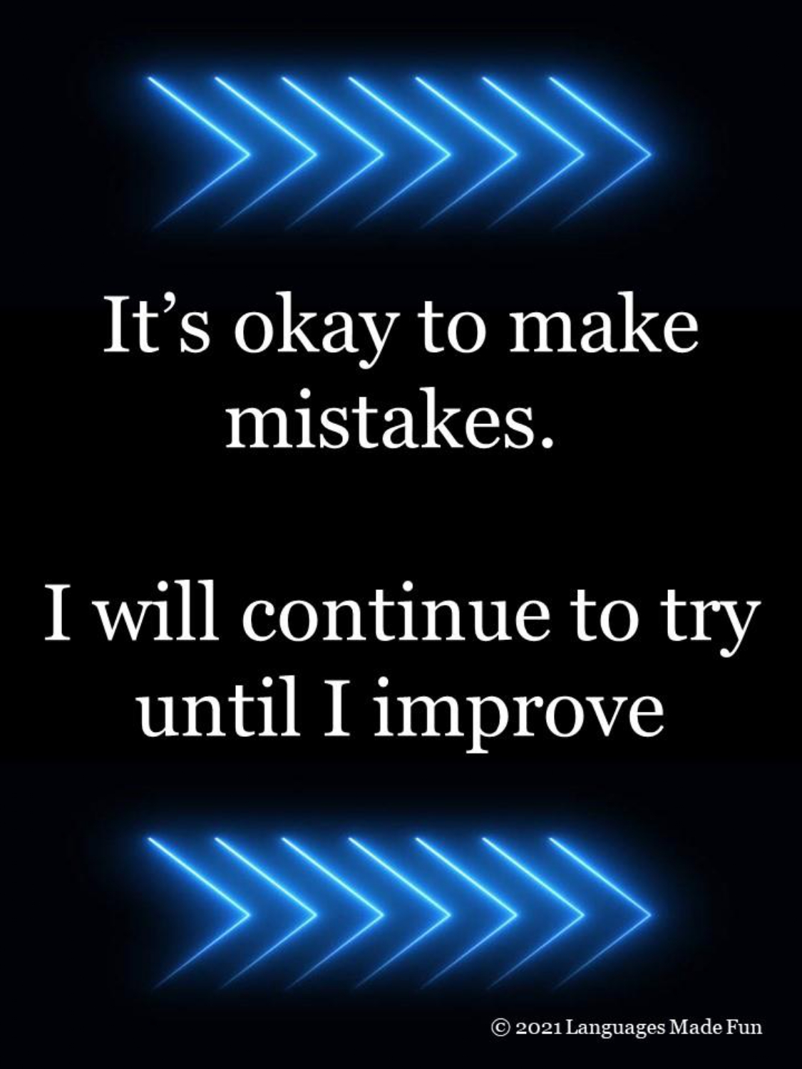 Growth Mindset Posters: Learning a New Language | Made By Teachers