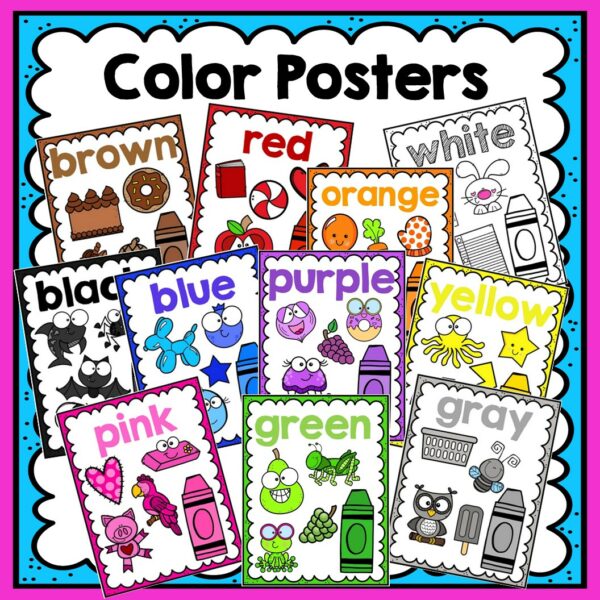 Color Posters | Made By Teachers
