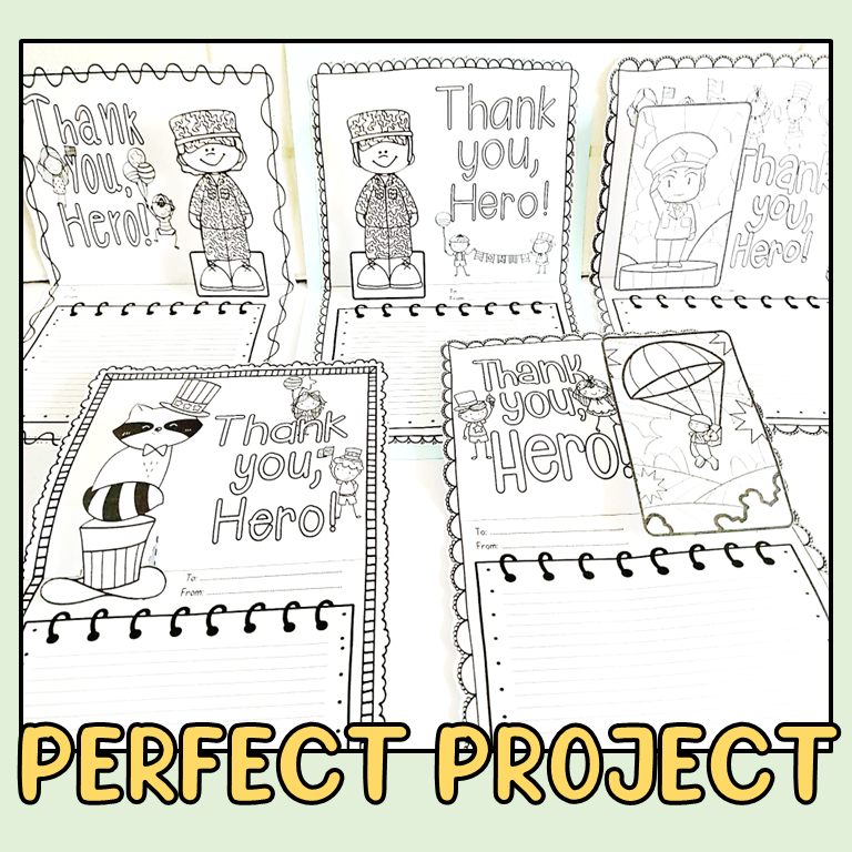 Veterans Day Pop-Up Thank You Card | Veterans Day Project | Made By ...