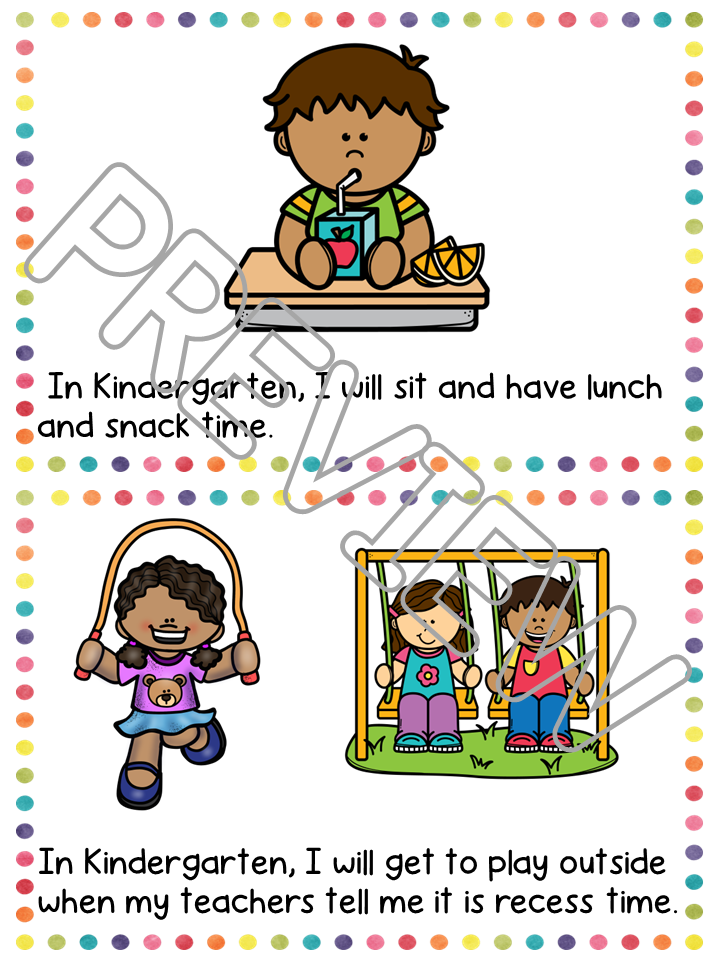 Going to Kindergarten Social Skills Story | Made By Teachers