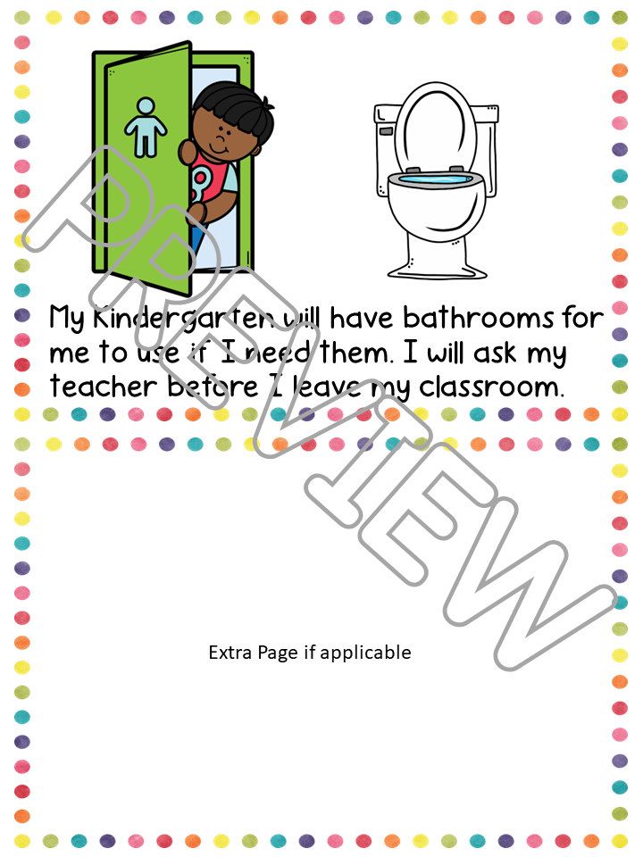 Going to Kindergarten Social Skills Story | Made By Teachers