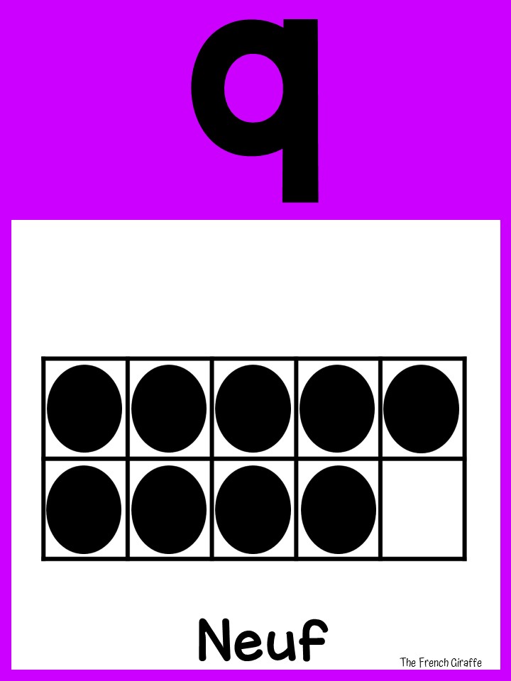 Number Posters | Ten Frame | Math Posters - RAINBOW BRIGHTS | Made By ...