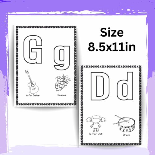 Ultimate Back-to-School Learning Bundle: Flashcards, Alphabet Adventure ...