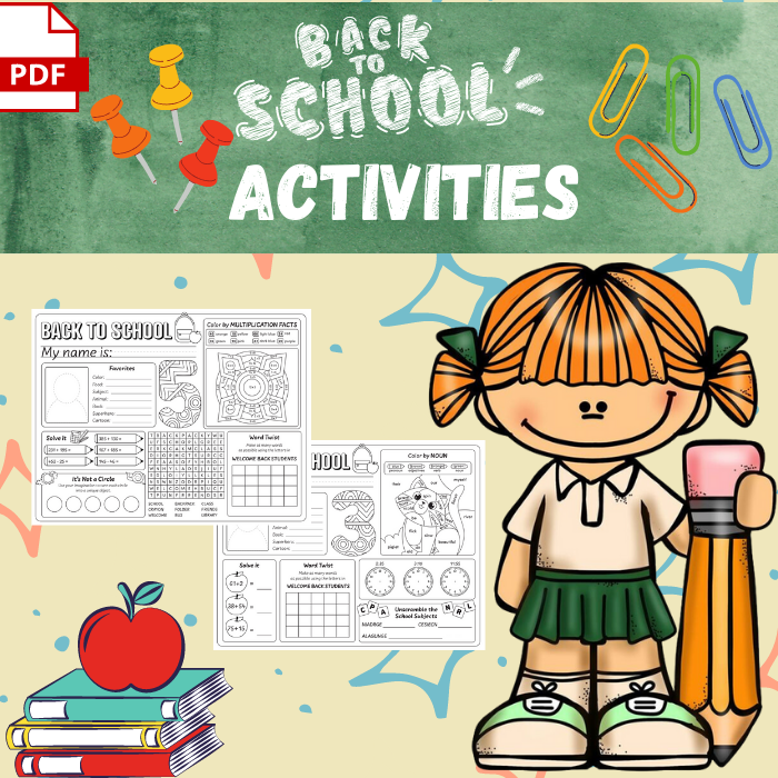 Engage and Organize with Back to School Activities & Classroom ...