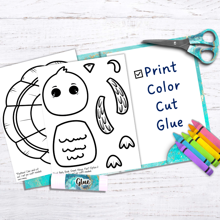 Turkey Craft | Fall | Thanksgiving | Letter T | Made By Teachers