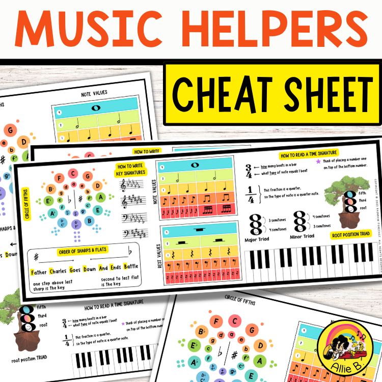 Pre-Reading Music Note Identification Winter No Prep Music Game | Made ...