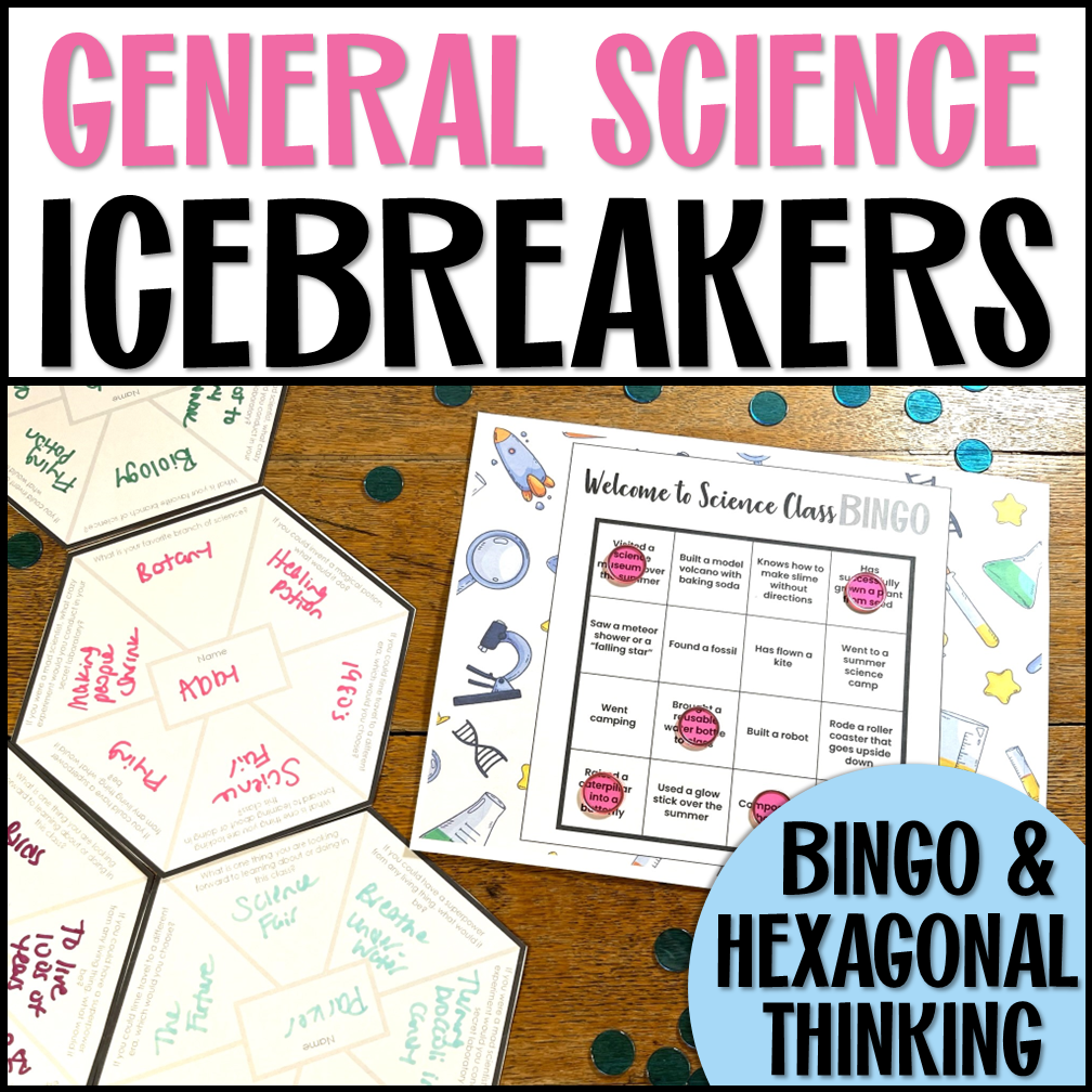 Ice Breaker Bingo Middle School