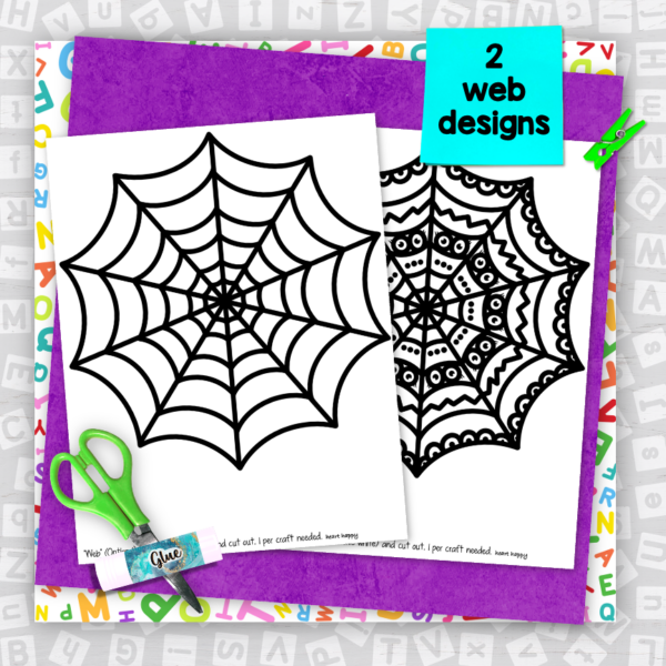 Spider Craft | Halloween | Letter S | Made By Teachers
