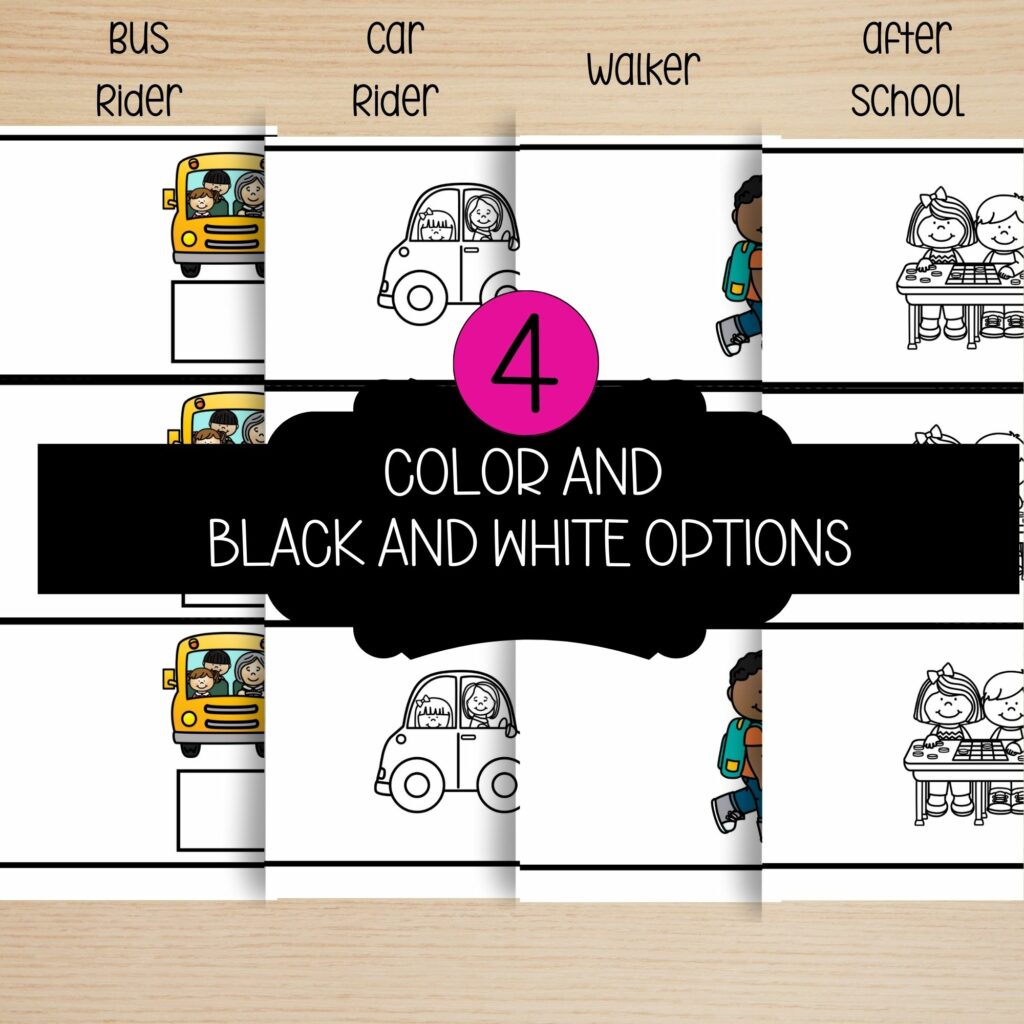 EDITABLE Back to School Dismissal Tags | Student Bus Tags | How We Get ...