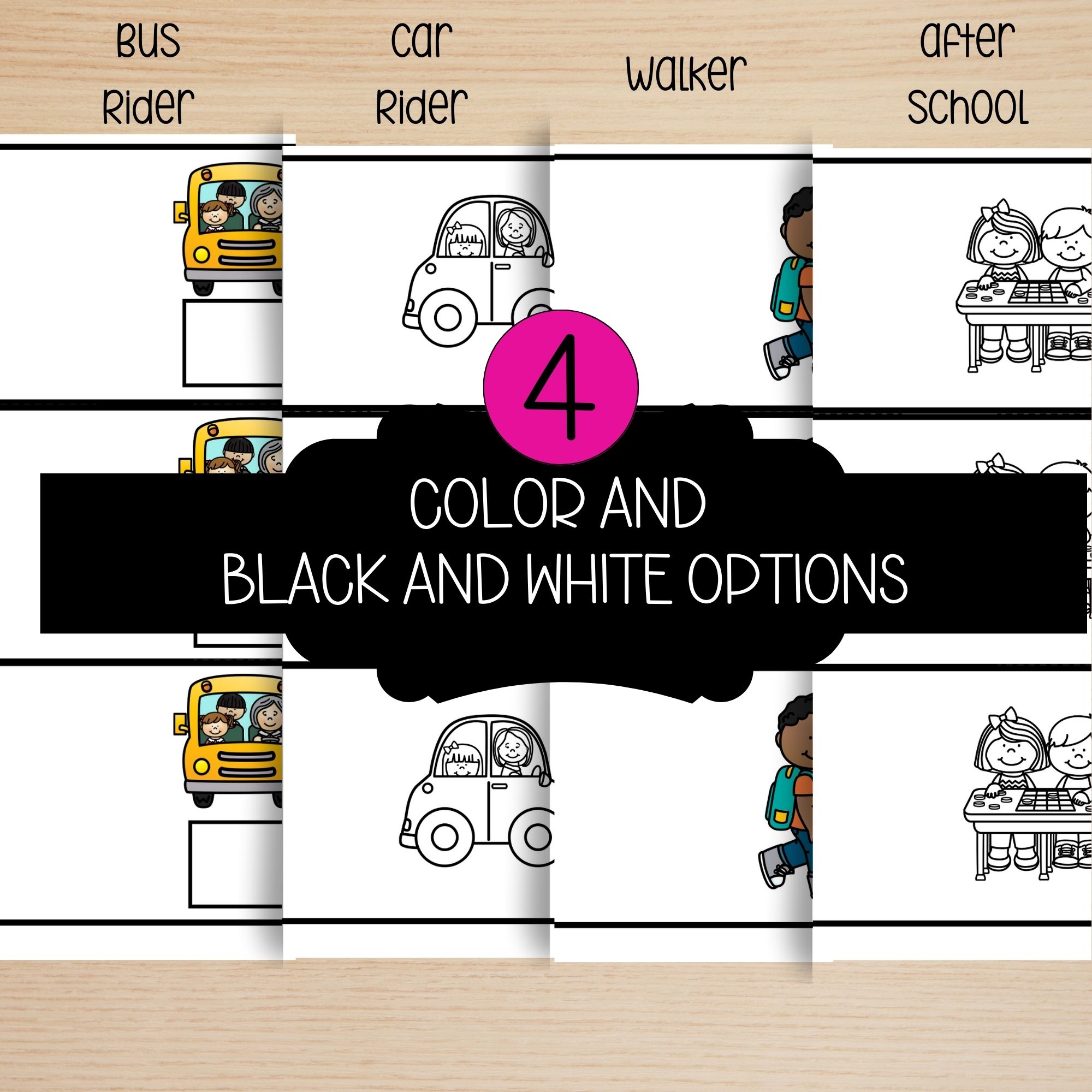 EDITABLE Back to School Dismissal Tags | Student Bus Tags | How We Get ...